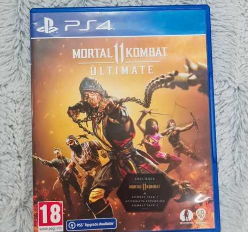 Диск Mortal kombat 11 Ultimate ps4/ps5