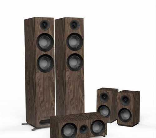 Комплект акустики Jamo S 807 HCS Walnut