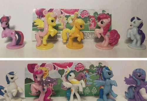 My Little Pony фигурки коллекция киндер чупа чупс