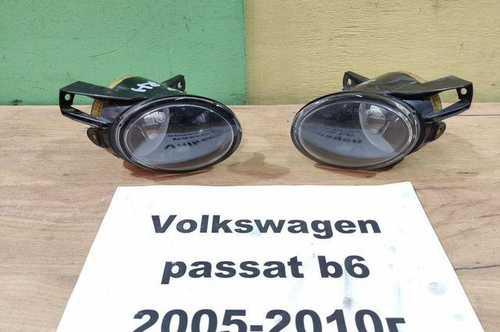 Фара противотум. Volkswagen Passat В6, 2005-2010