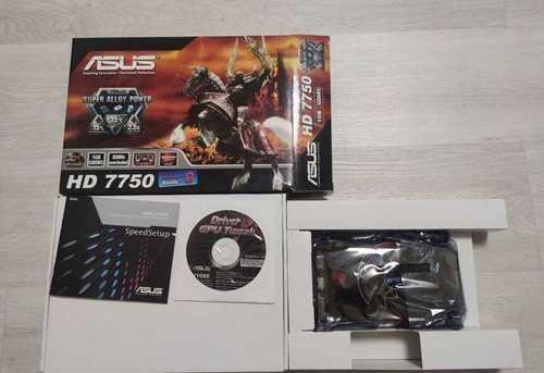 Видеокарта asus AMD Radeon HD 7750 1гб gddr5, Ret