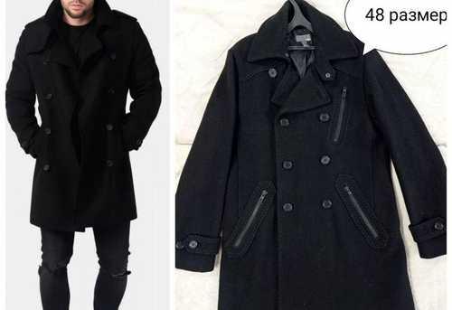 Пальто мужское новое шерсть размер 48