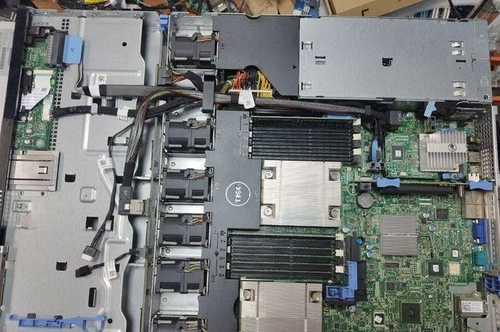 Сервер dell R420 2*E5-2407, RAM 16Gb, H310, 2*550W