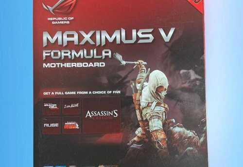 Материнская плата asus Maximus V Formula lga 1155