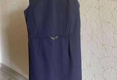 Платье школьное сарафан ashen форма синее 158 164