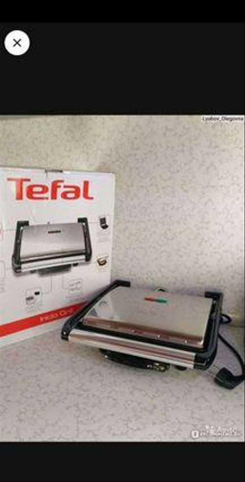 Гриль Tefal новый