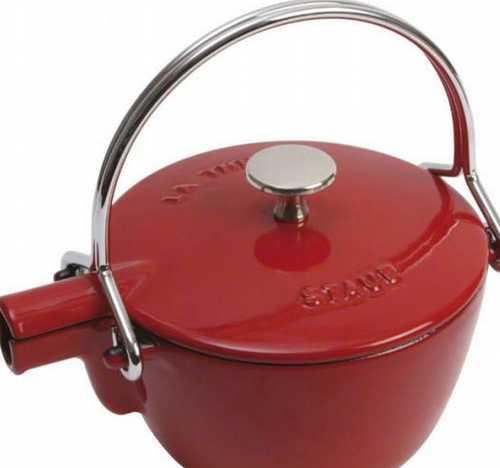 Чайник круглый Staub Specials вишневый, 16.5 см, 1