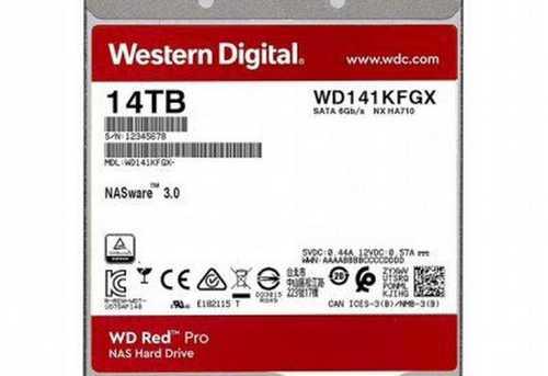 Жесткий диск WD Red Pro 14Tb WD141kfgx - новый