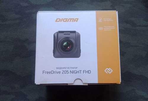 Видеорегистратор Digma FreeDrive 205 Night FHD
