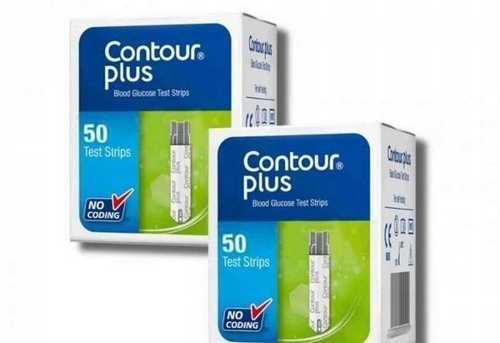 Тест полоски Contour plus.100 штук