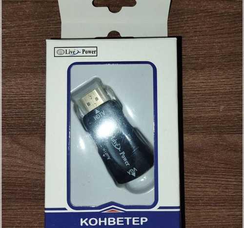 Конвертер hdmi vga