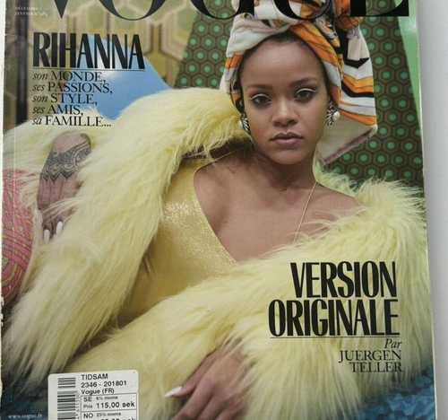 Журнал Vogue 2017 Rihanna