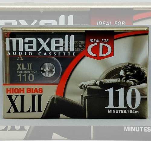 Новая аудиокассета Maxell XL II 110