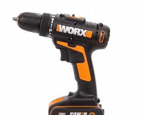 Аккумуляторная дрель-шуруповерт worx WX101.1