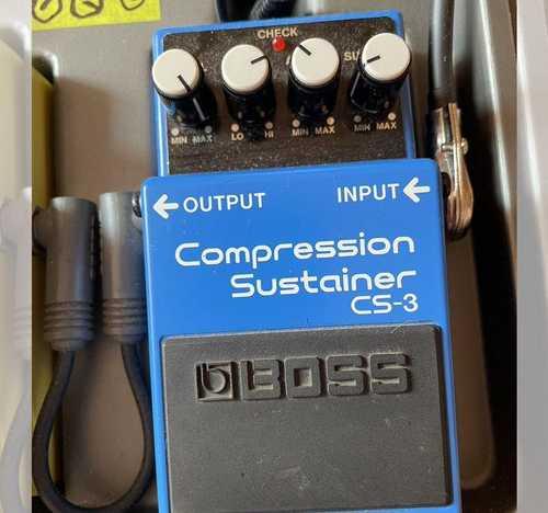 Гитарная педаль boss cs-3