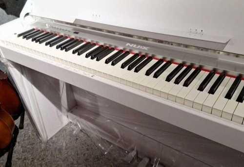 Цифровое пианино Nux WK310 корпусное, с крышкой