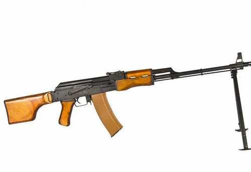 Страйкбольный Пулемет LCT рпк-74С wood