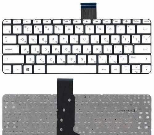 Клавиатура для HP Stream X360 11-p белая без рамки