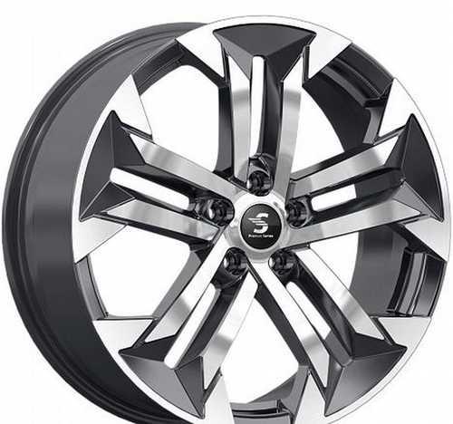 Premium Series кр015 : 7,5x19 5*114,3 Et:45 Dia:60,1 Diamond gloss graphite