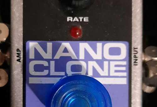 Electro harmonix nano clone chorus