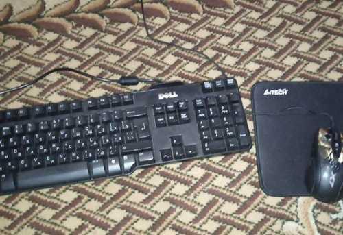 Мышка игровая X7, Клавиатура, коврик X7