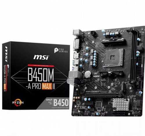 Материнская плата MSI am4 b450m A Pro Max2