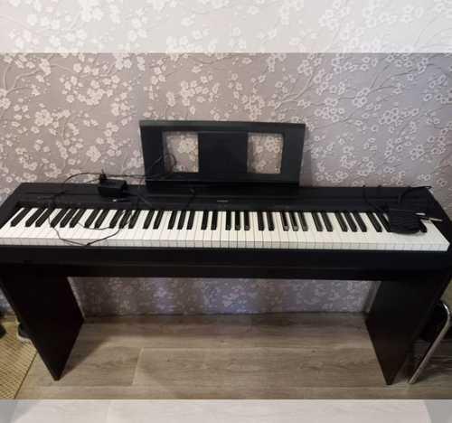 Цифровое пианино yamaha p 45b, синтезатор