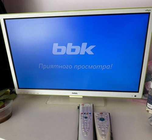 Телевизор bbk led2278F с дисководом