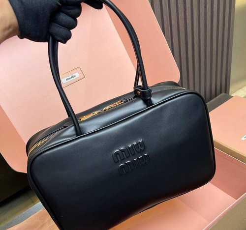 Сумка женская натуральная кожа Miu Miu Premium