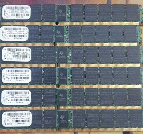 Серверная Virtium DDR 3 8 GB (ecc reg) - 2 штуки