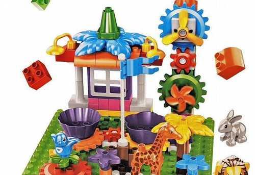 Lego duplo Парк диких животных с шестеренками