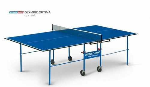 Теннисный стол Olympic Optima blue для помещений