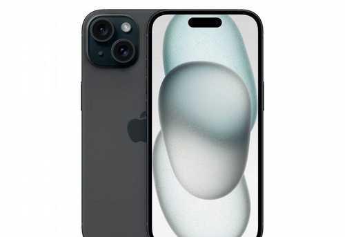 Apple iPhone 15 256 Гб, черный (A3092)