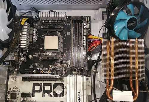 Материнская плата asrock x370 pro4 и athlon 3000g