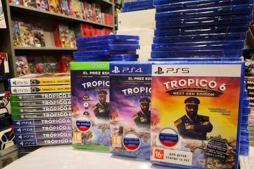 Игра Tropico 6 (Тропико 6) для PS4, PS5, Xbox