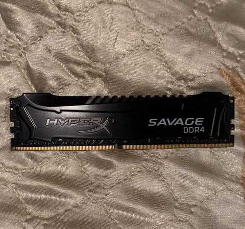 Оперативная память Kingston HyperX Savage DDR4 8гб