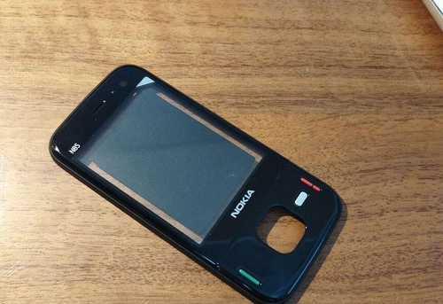 Nokia N85 передняя панель оригинал black