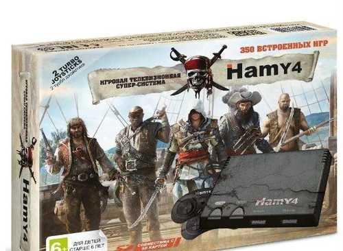 Hamy 4 SD (Sega + Dendy ) + 350 игр новая чёрная