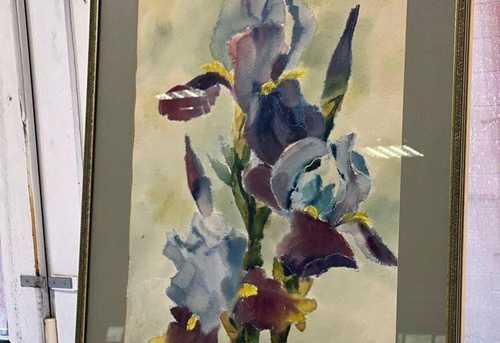 Картина Акварель цветы