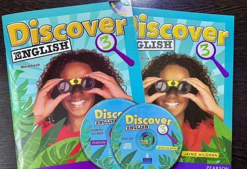 Discover English 3 новый комплект, оригинал