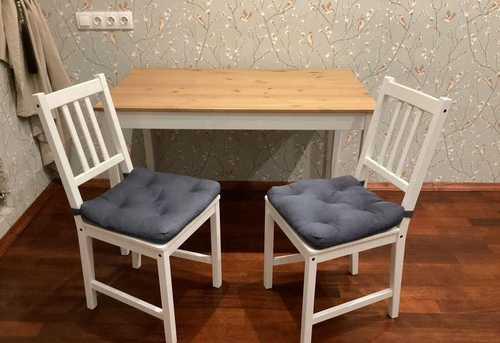Кухонный стол и стулья IKEA