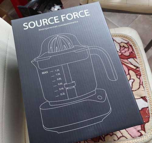 Электрическая соковыжималка Source Force