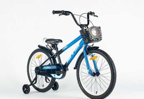 Велосипед sitis rollo 20" (2024) Blue-Black