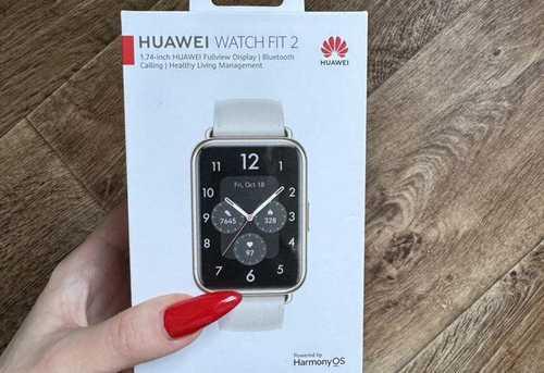 Смарт часы Huawei watch fit 2 class на гарантии