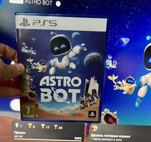 Astro Bot диск ps5