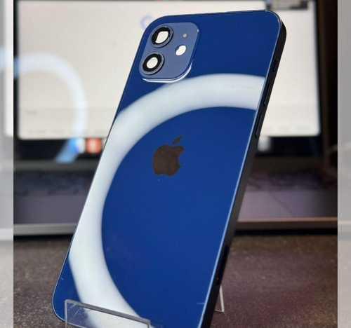 Корпус iPhone 12 blue оригинал