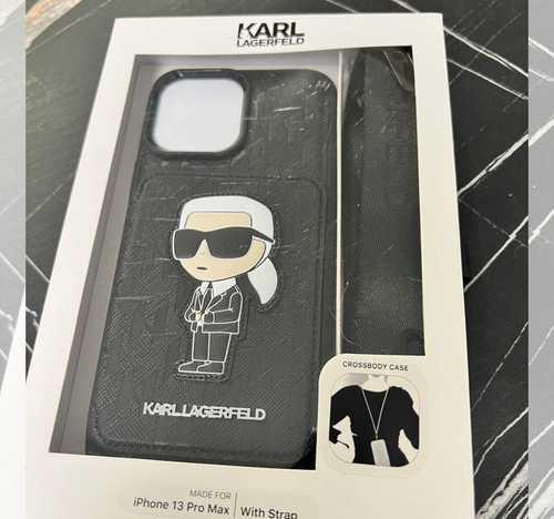 Чехол на iPhone 13 pro max karl lagerfeld