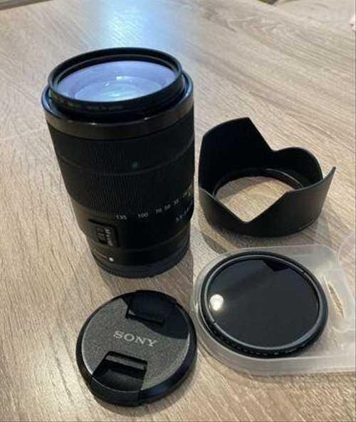 Объектив sony sel 18-135 oss e-mount