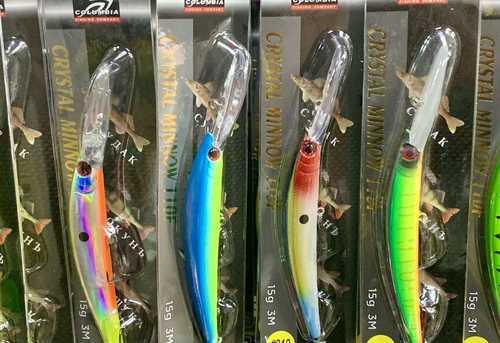 Yo-Zuri Crystal Minnow 110f 3м на судака/ щуку