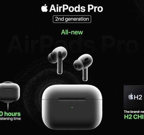 Беспроводные наушники apple airpods pro 2